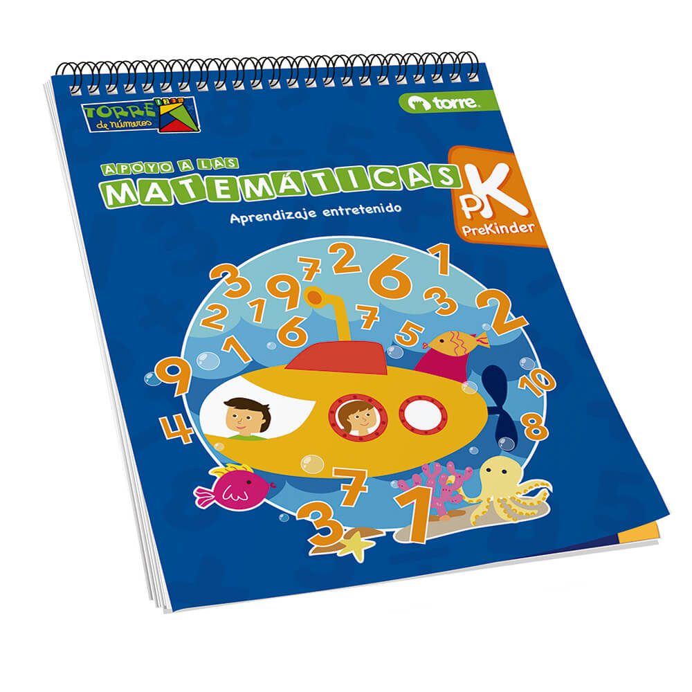Torre - Cuaderno matemáticas pre kínder
