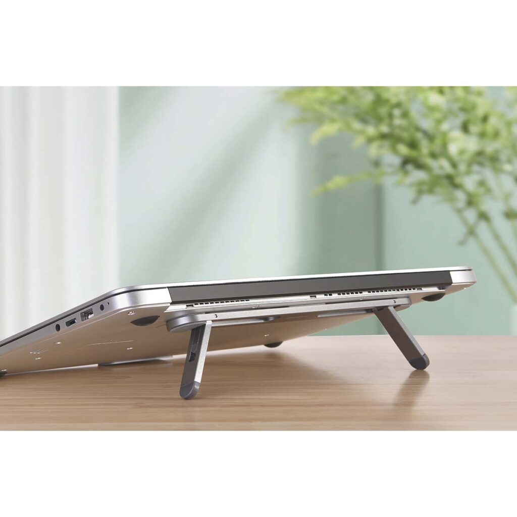 BASE LAPTOP ALUMINIO 2 POSICIONES 11"-17" | Torre