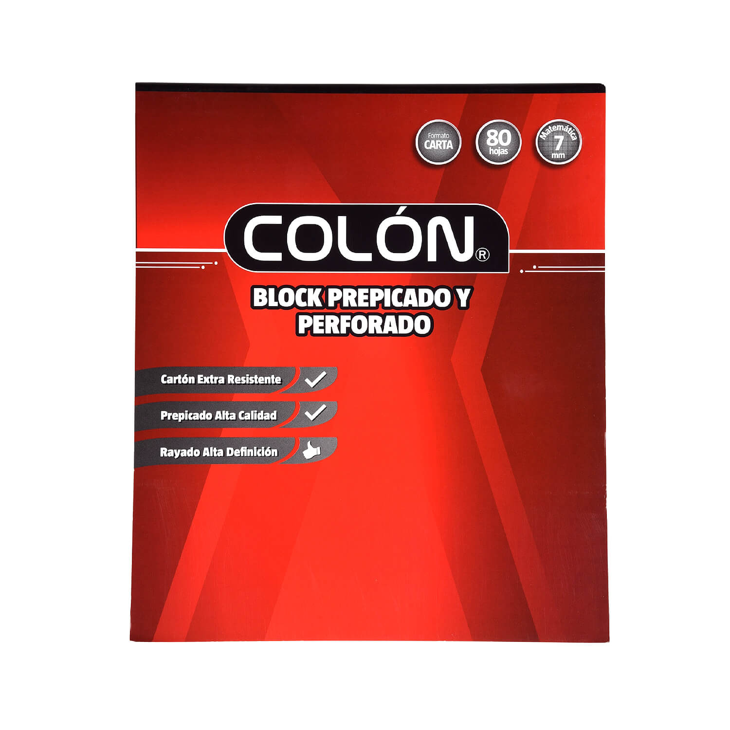 Colon Block Carta 7 Mm 80 Hojas | Torre
