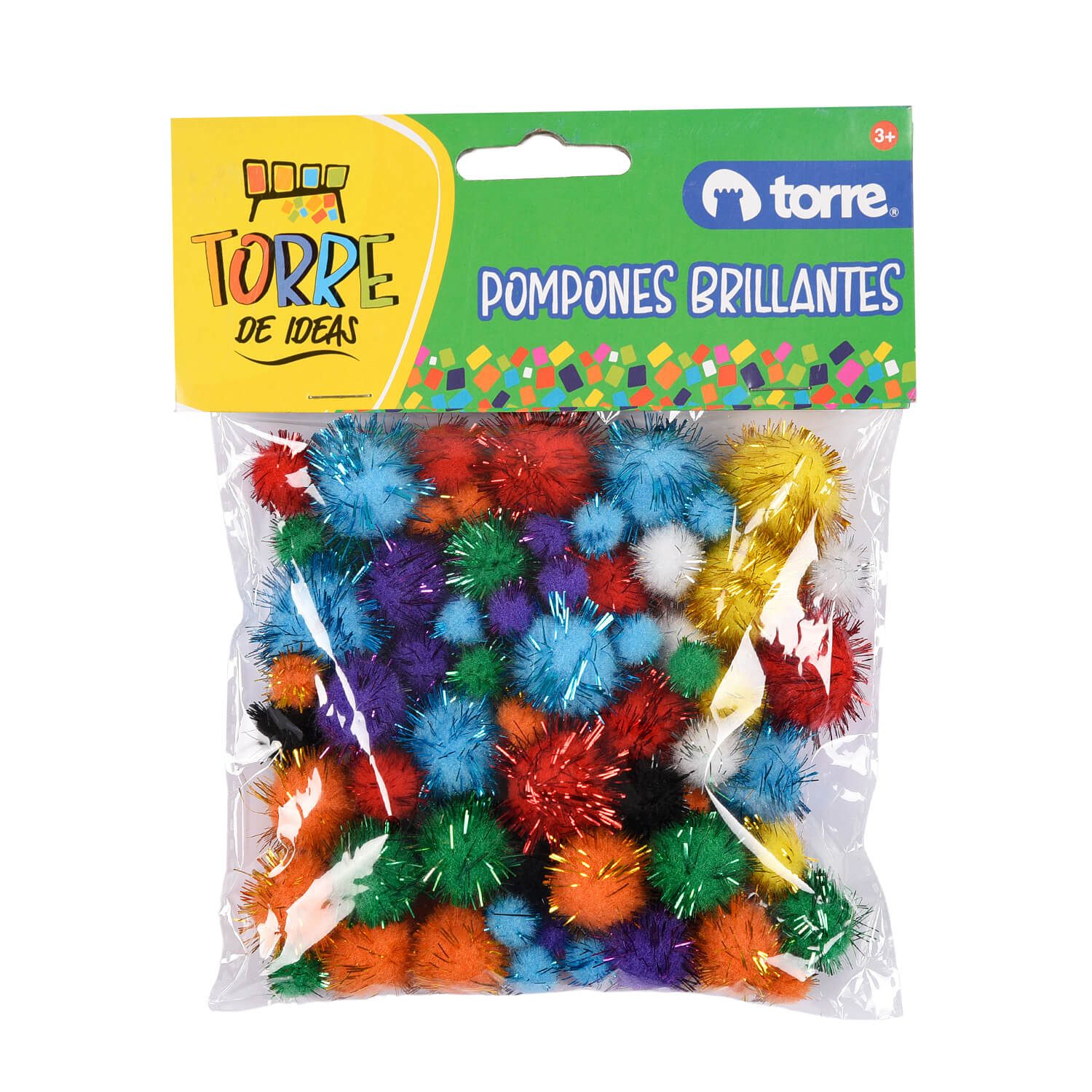 Pompones Brillantes | Torre