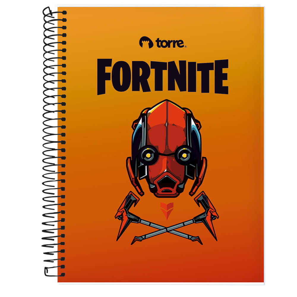 Cuaderno Top Fortnite 7mm 150h | Torre