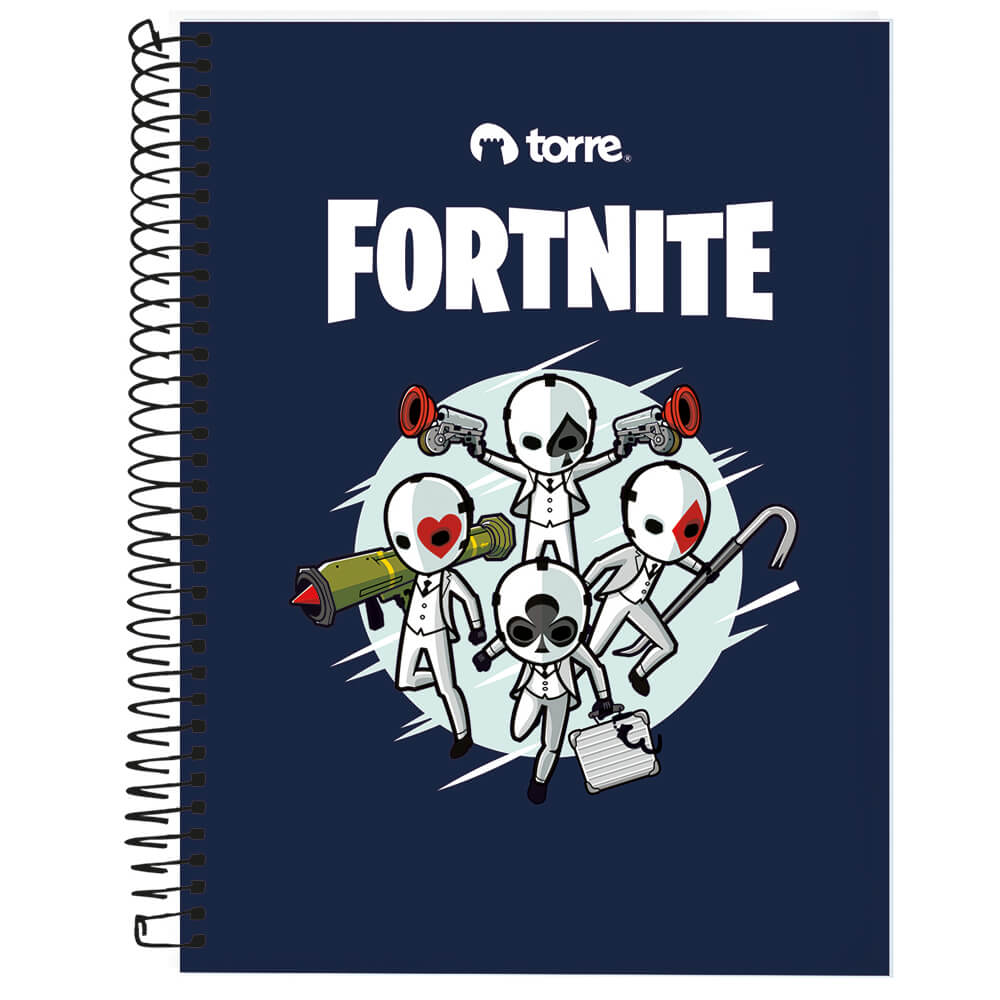 Cuaderno Top Fortnite 7mm 150h | Torre