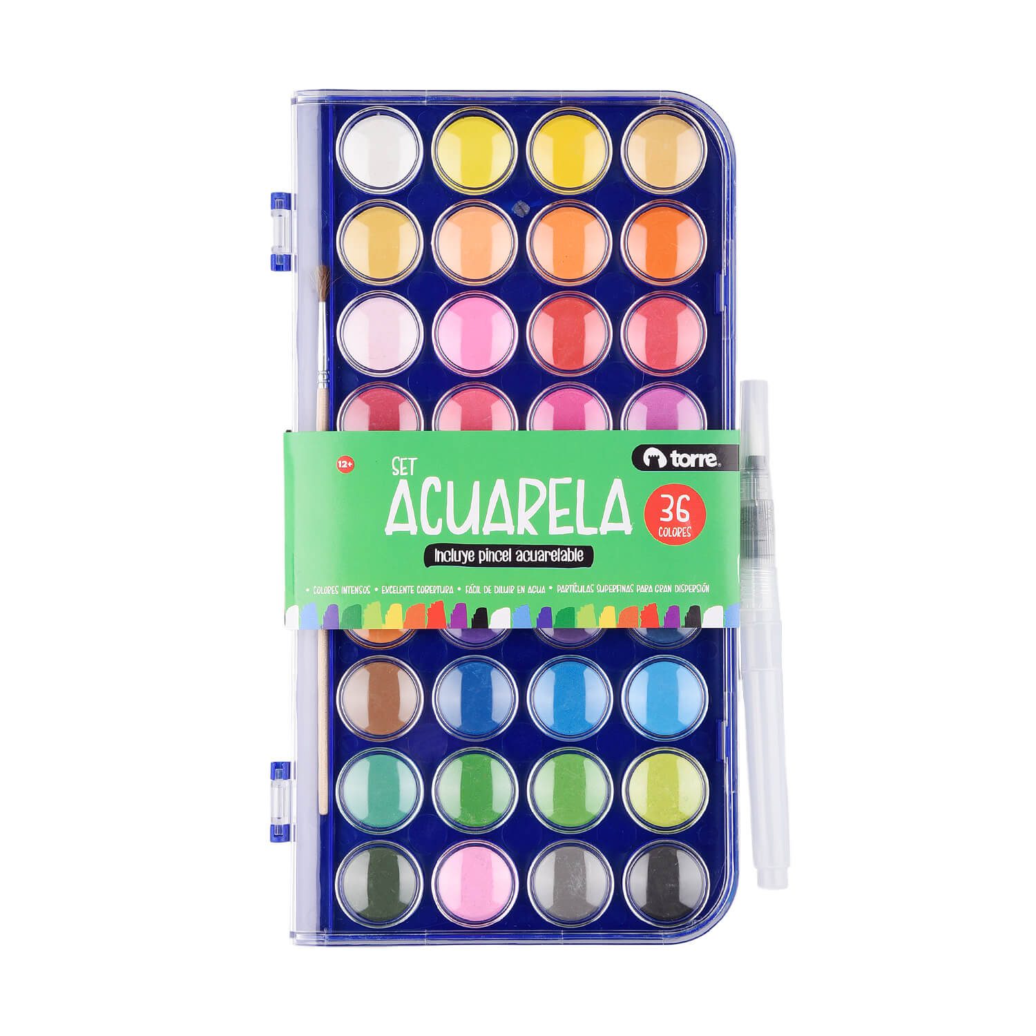 Acuarela 36 Colores | Torre