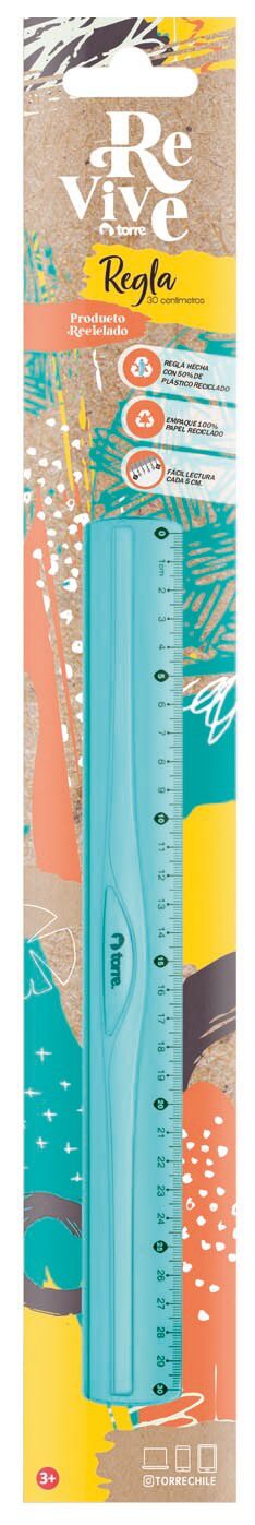 Regla 30 Cm Revive | Torre