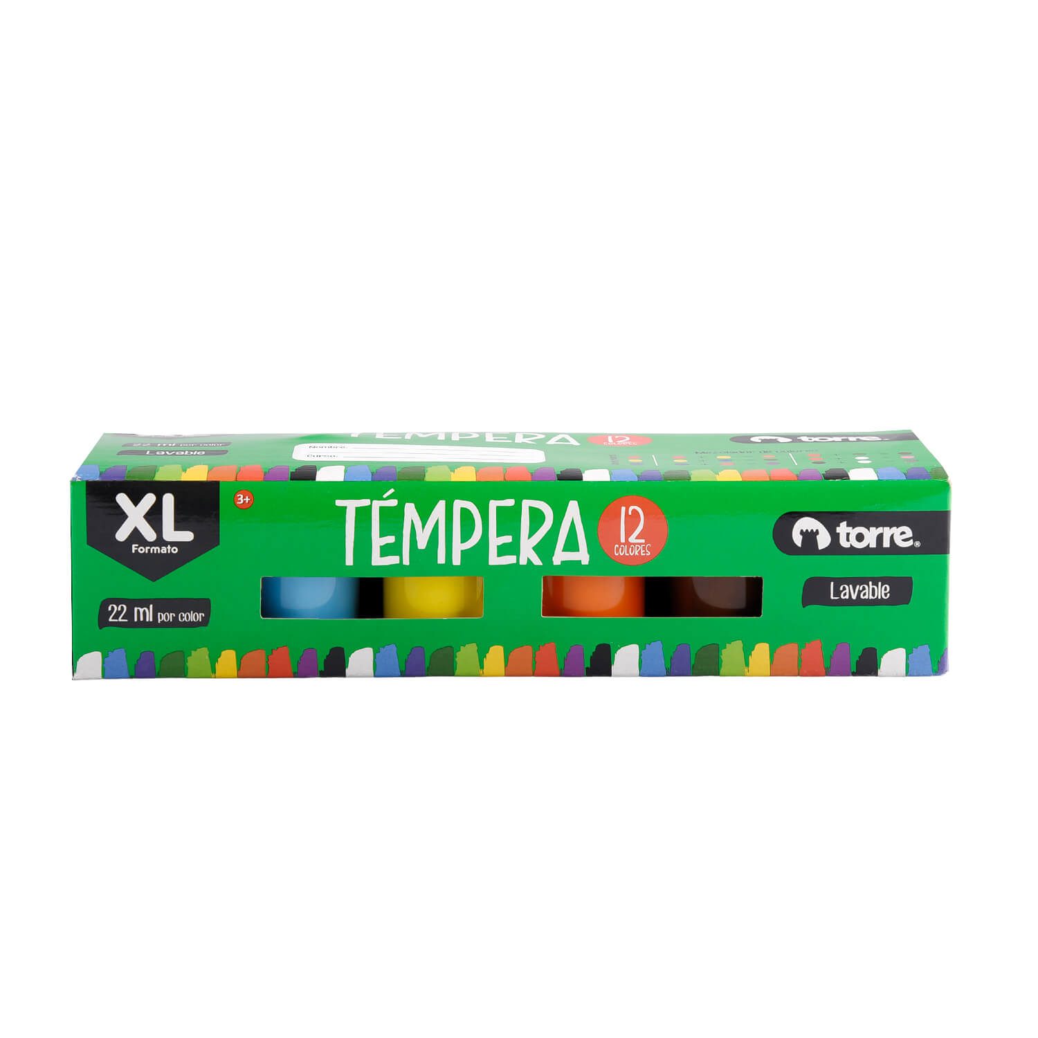Témperas Xl 12 Colores | Torre